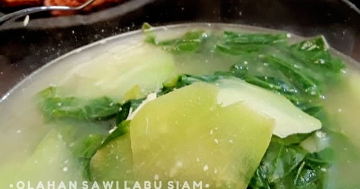 Resep Sayur Olahan Sawi Dan Labu Siam oleh Niken Hartanto - Cookpad