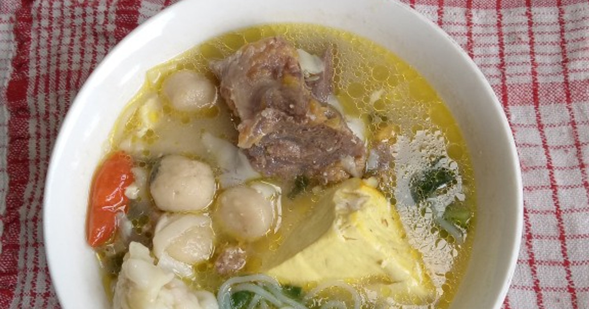 Resep Kuah Bakso Iga Sapi oleh Tasty Treat by Ayu Wardani - Cookpad