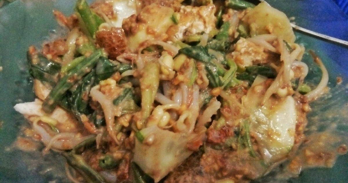 42 resep rujak sayur dan cecek enak dan mudah - Cookpad
