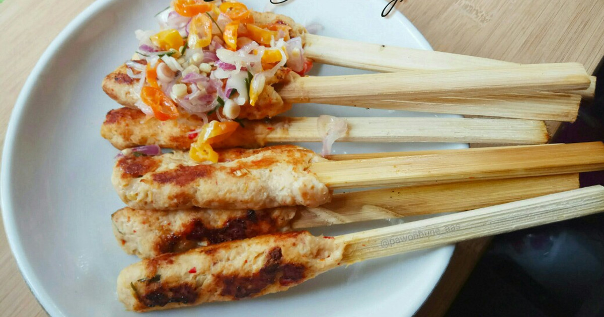 Resep Sate Lilit Ayam (Ala Bali) oleh pawonbune_aas - Cookpad