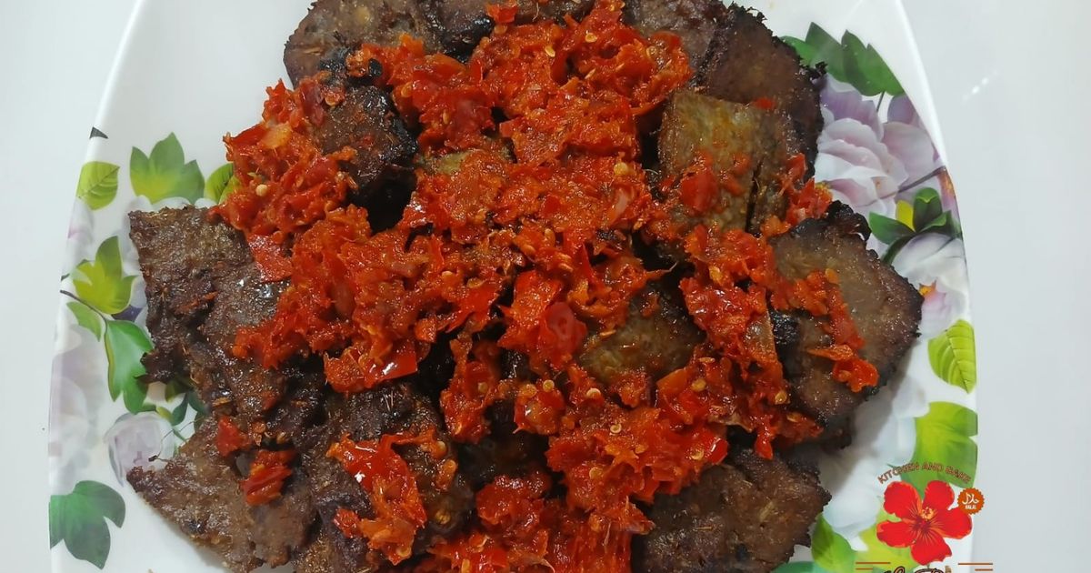 Resep Dendeng Sapi Balado oleh Li Raya ( Elli Rayati) - Cookpad
