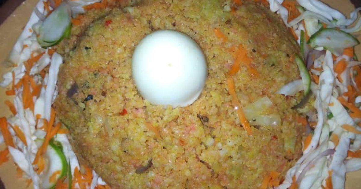 Dambu Mai Hadin Kayan Lambu Recipe By Sadiyanuhumuhammad