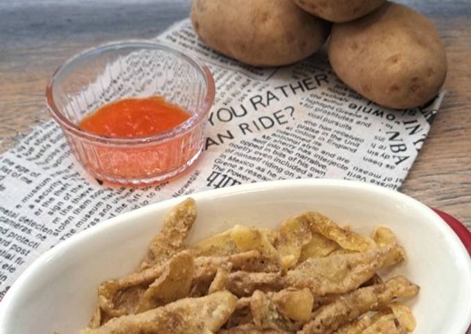 Resep Kulit Kentang Crispy oleh Karimah - Cookpad