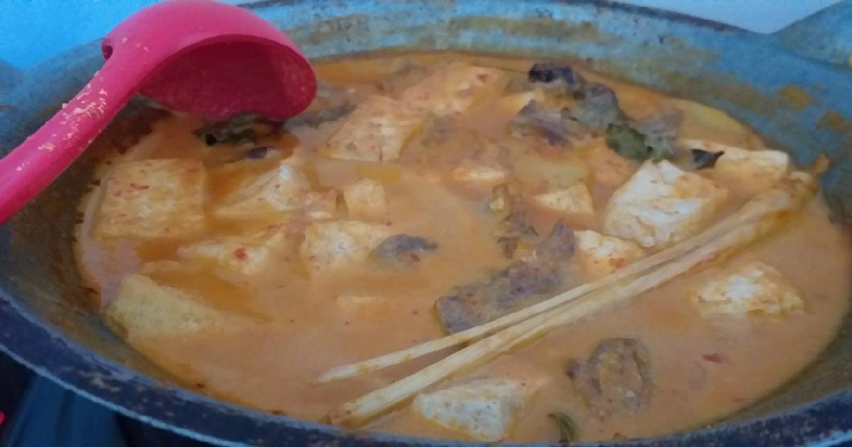 Resep Rendang daging kentang dan tahu faforit keluarga oleh Eza ...