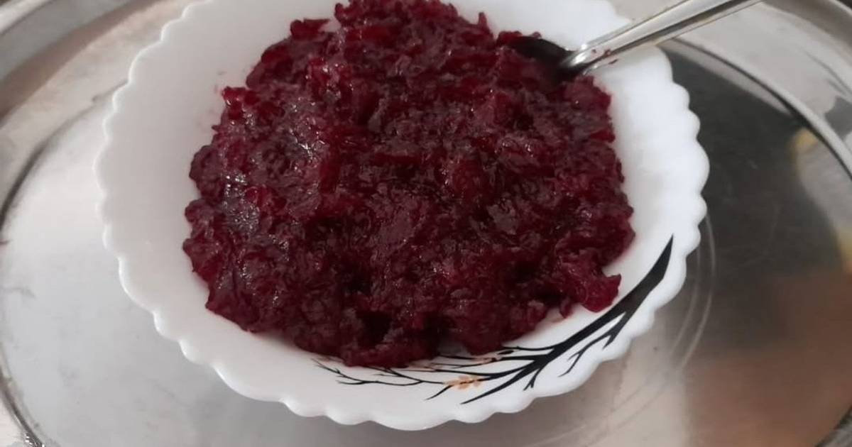 Beetroot Halwa Recipe by Sarita Srivastava - Cookpad