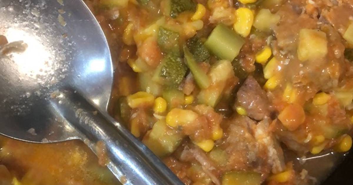 Carne de puerco guisada Receta de Gris de la Torre- Cookpad