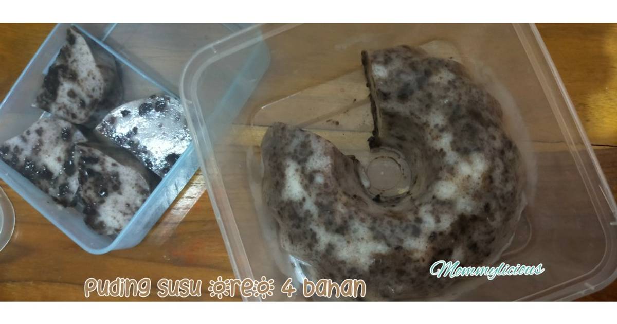 Resep Puding Susu Oreo 4 Bahan Mommylicious oleh Elisabeth Bridasari W ...