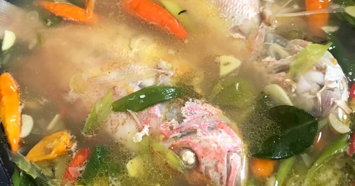 Resep Sup Kakap Kuah Kuning oleh Ignatia Sulistya - Cookpad