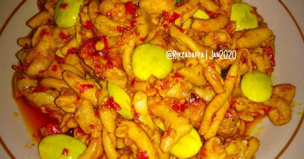 Resep Usus Pete Balado oleh Rikza Daffa - Cookpad