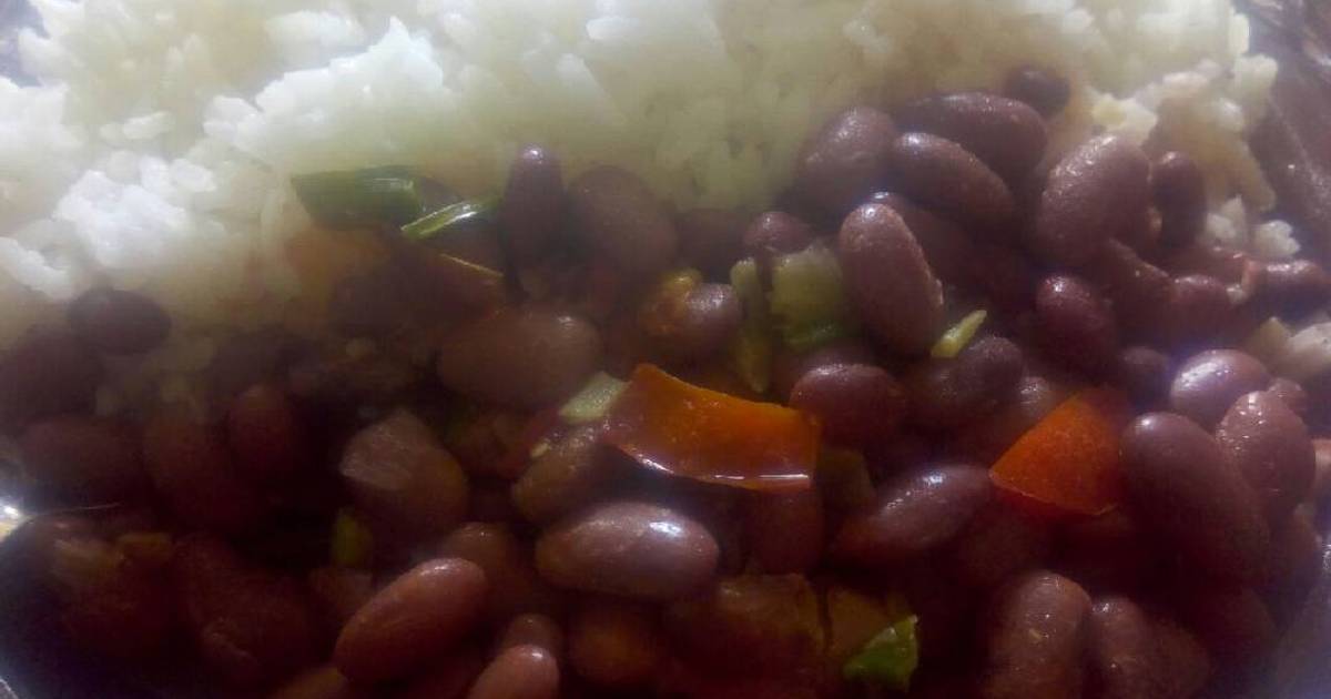 Rice and beans Recipe by Saidah Mahmud - Cookpad