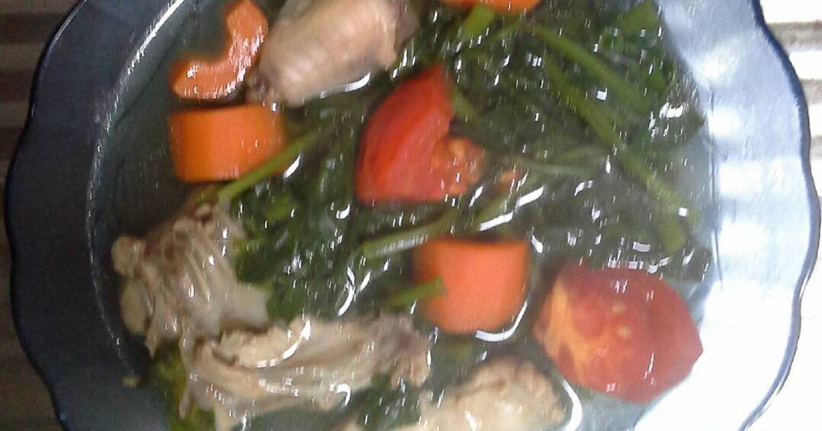 Resep Sup sayur paret(selada air) oleh Jenny.L Kitchen - Cookpad