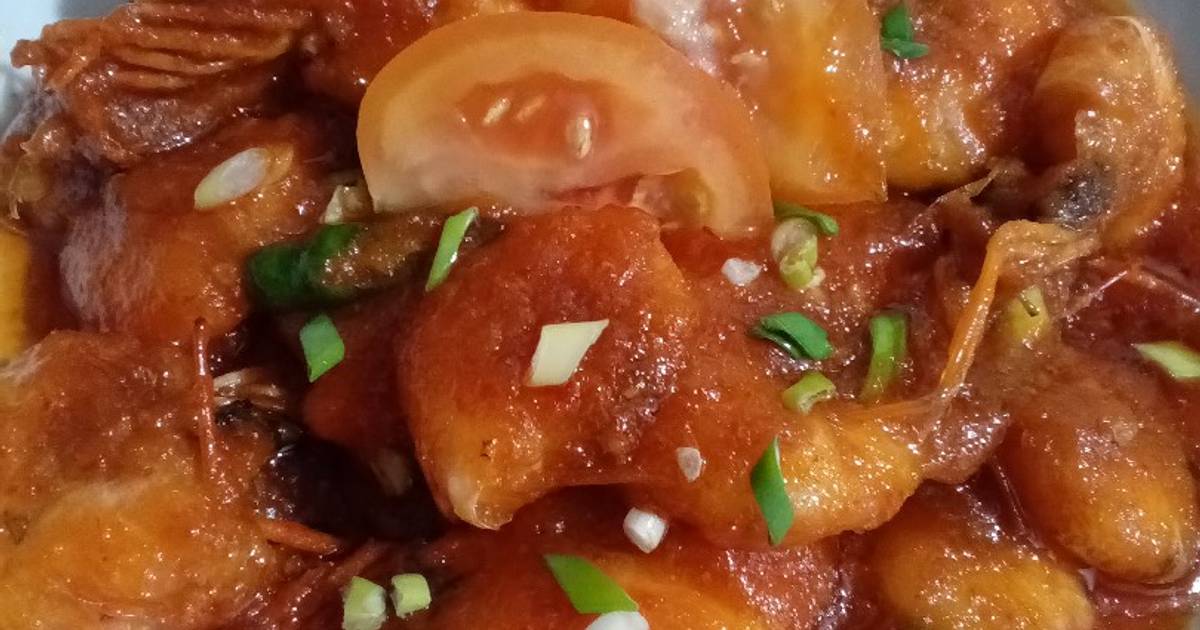 Resep Udang Saos Padang oleh Anisa - Cookpad
