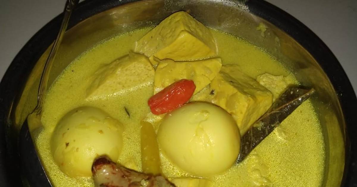 Resep Kare tahu telor oleh Rosita Nurul - Cookpad
