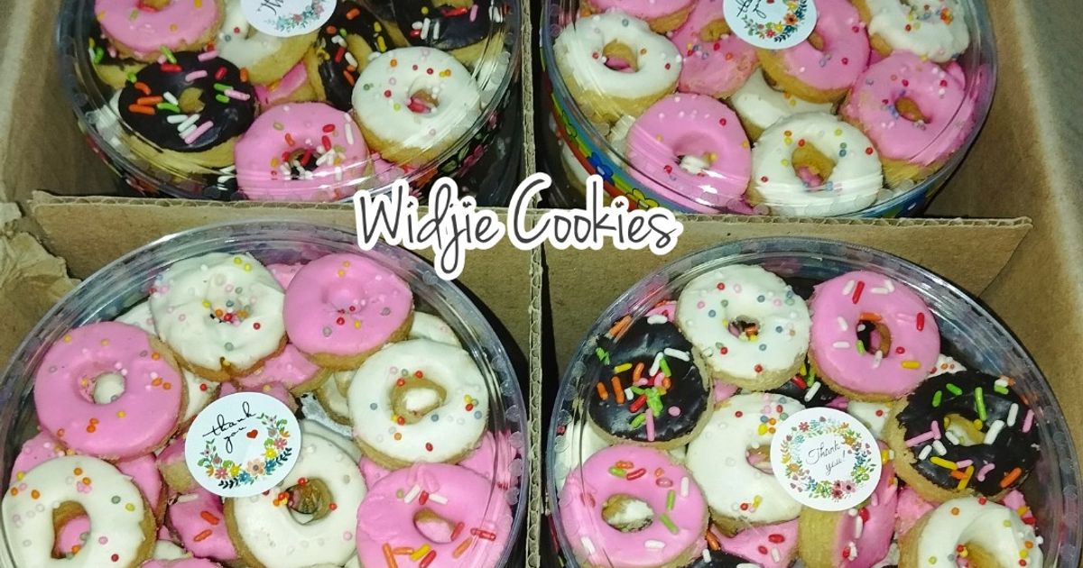 Resep Donat Cookies (Kue Kering Donat) oleh Widjie Astuti - Cookpad
