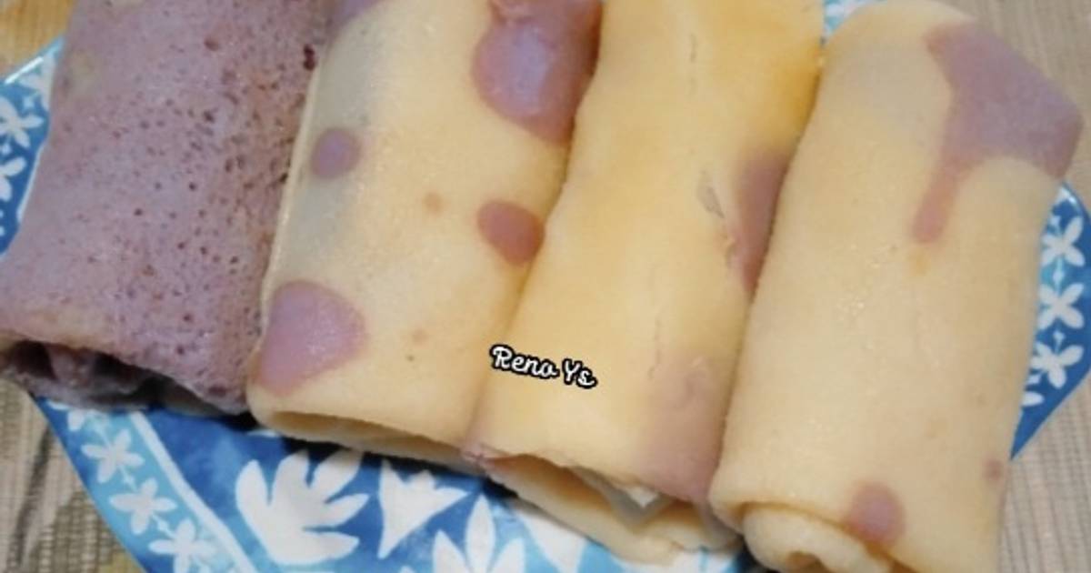 Resep Dadar Gulung Isi Fla Coklat oleh Reno Ys - Cookpad