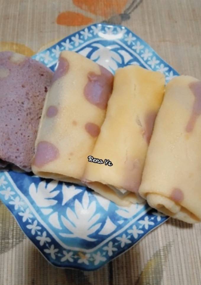 Resep Dadar Gulung Isi Fla Coklat oleh Reno Ys - Cookpad