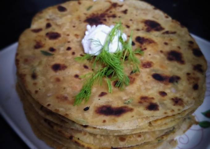 Mix flour makhani roti Recipe by Safiya khan - Cookpad