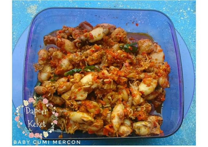 Resep Baby cumi mercon oleh Dapoer BunaKet - Cookpad