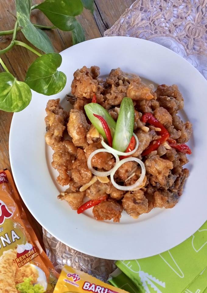Resep Ayam Saus Asam Manis Pedas oleh Indah Tuwiarsih - Cookpad