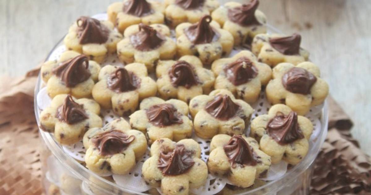 Resep Nutella Tart Cookies oleh Arina Putri - Cookpad