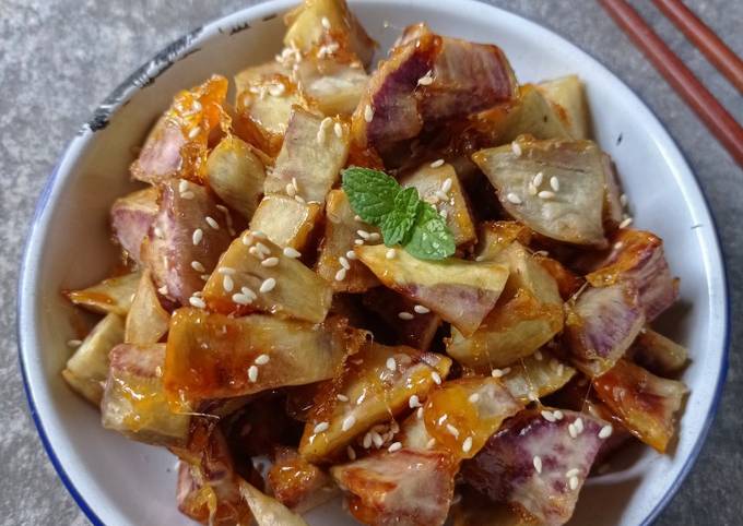 Resep Goguma mattang oleh Mama Queen - Cookpad