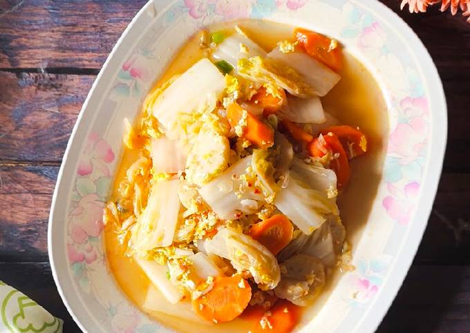 Resep Capcay Sawi Putih dan Wortel oleh Mira Rozanna - Cookpad