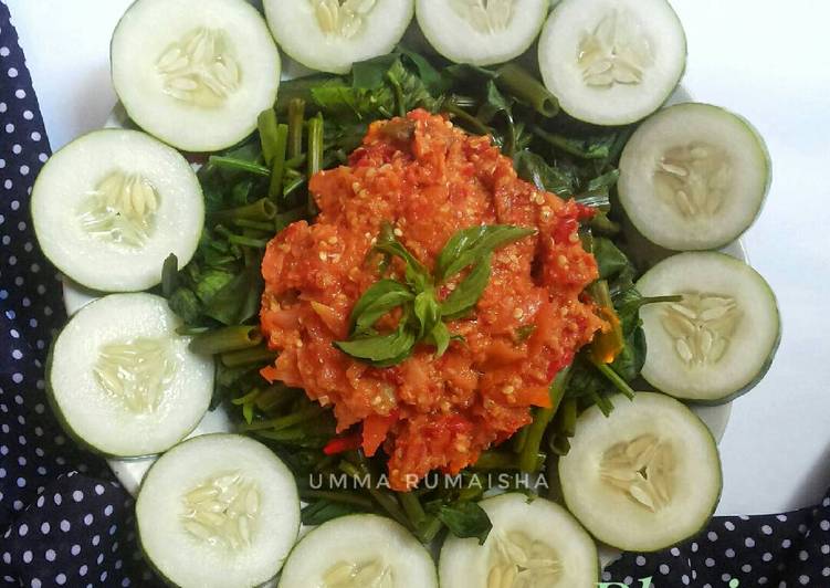 Resep Plecing Kangkung oleh Muda Masak Mudah - Cookpad