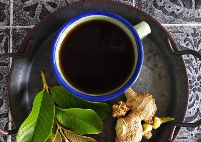 Resep Teh Daun Jambu Jahe oleh Dina_Khansa - Cookpad