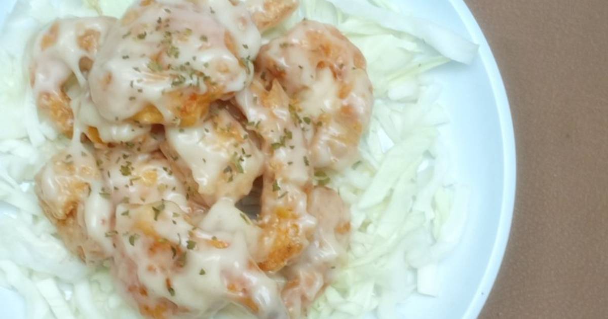 Resep Udang goreng mayones oleh Setiayanti - Cookpad