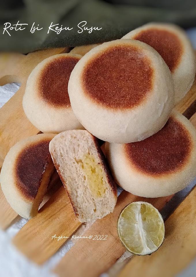 Resep Roti Teflon isi Keju Susu (MPASI 1y+) oleh Angken Keenan - Cookpad