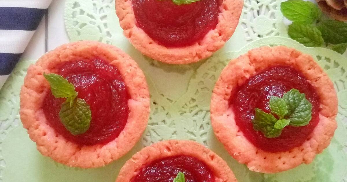 Resep Strawberry Tartlet oleh Stefani Dessy - Cookpad