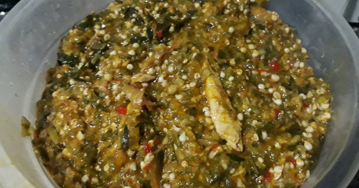 Okro with scent leaves Recipe by Mrs Oluwakunmi - Cookpad