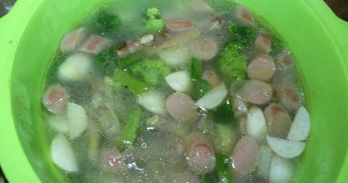Resep soup sayur balita rumahan enak dan mudah - Cookpad