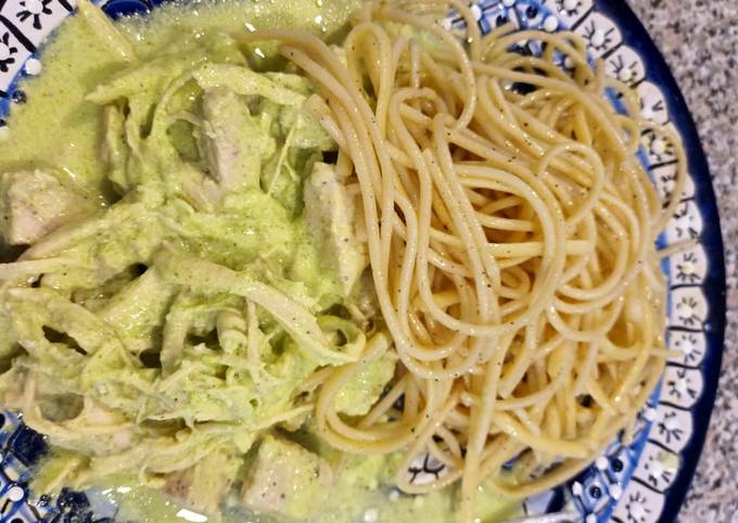 Pollo al cilantro con crema Receta de Bery Bermúdez- Cookpad