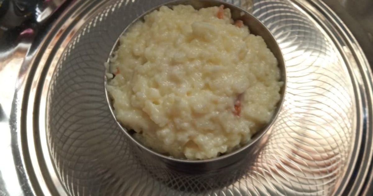 பால் சாதம் (Paal Saatham Recipe In Tamil) இவருடைய ரெசிபி Sudha Rani ...