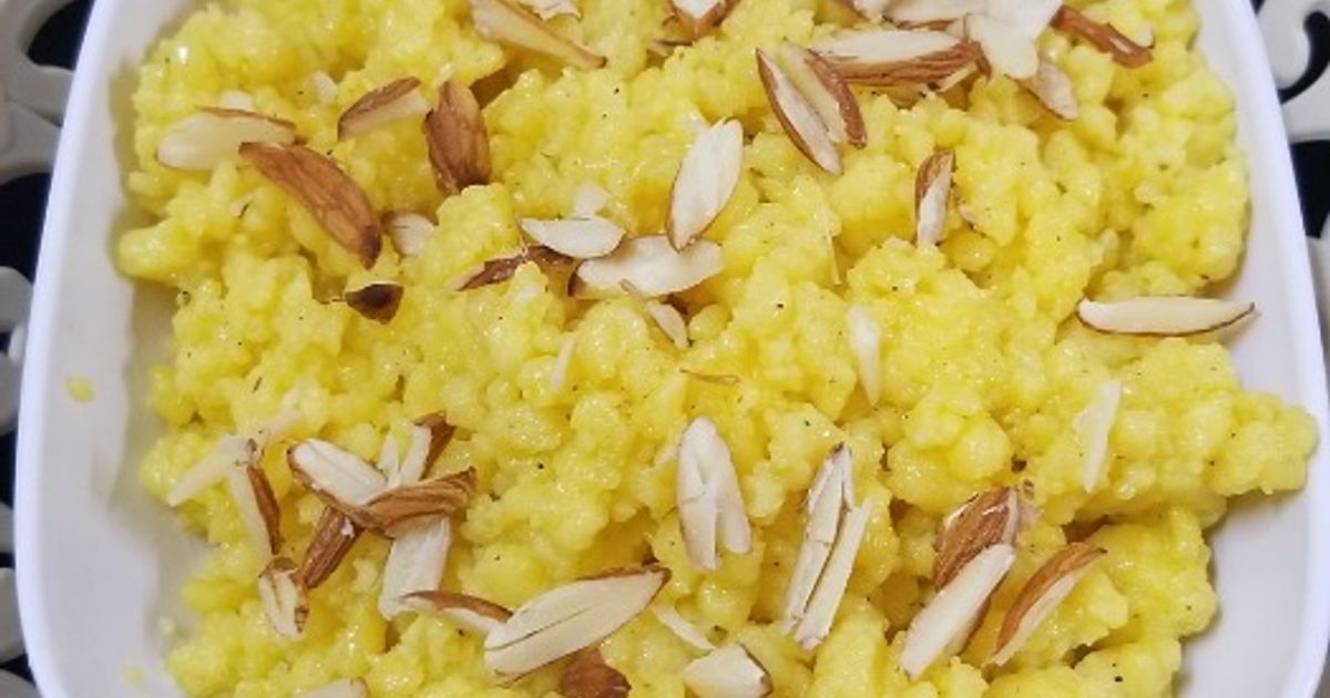 Jhatpat Andey Ka Halwa Recipe by Shaziya Mirza - Cookpad