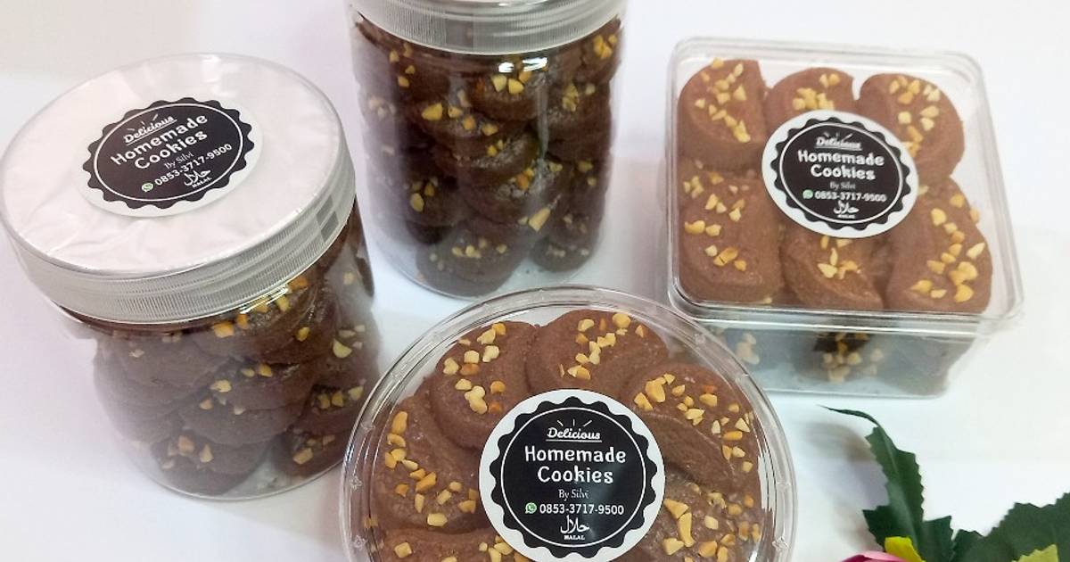 Resep Coklat Kacang Cookies oleh Silvi DL - Cookpad