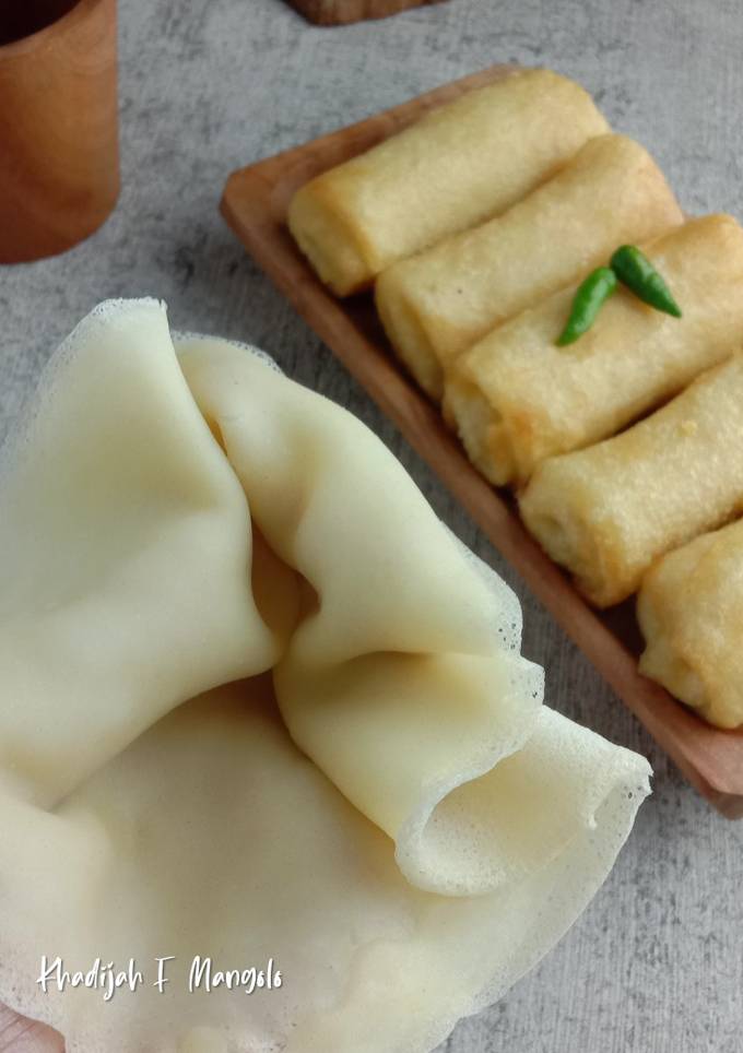 Resep Kulit Risol Lentur dan Anti Sobek oleh Khadijah F Mangolo - Cookpad