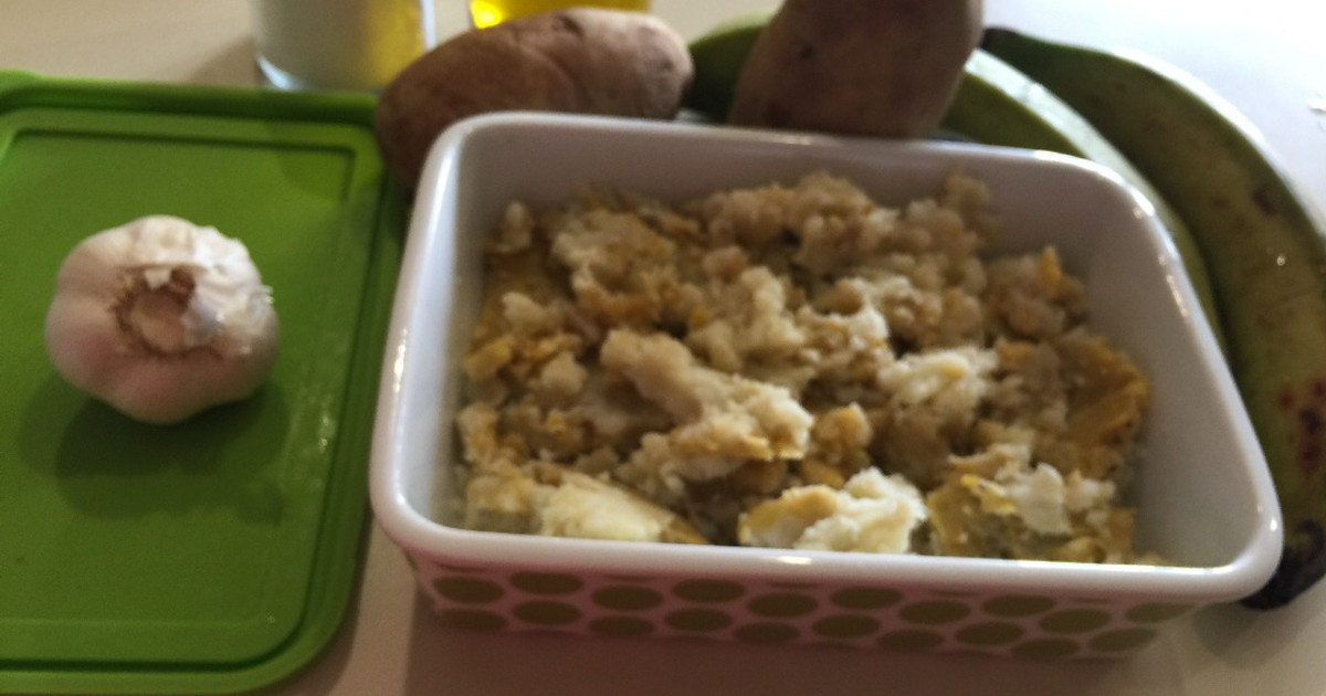 Puré De Plátano Verde Y Papas Receta de Alheniel (LAB Humo y Grasa ...