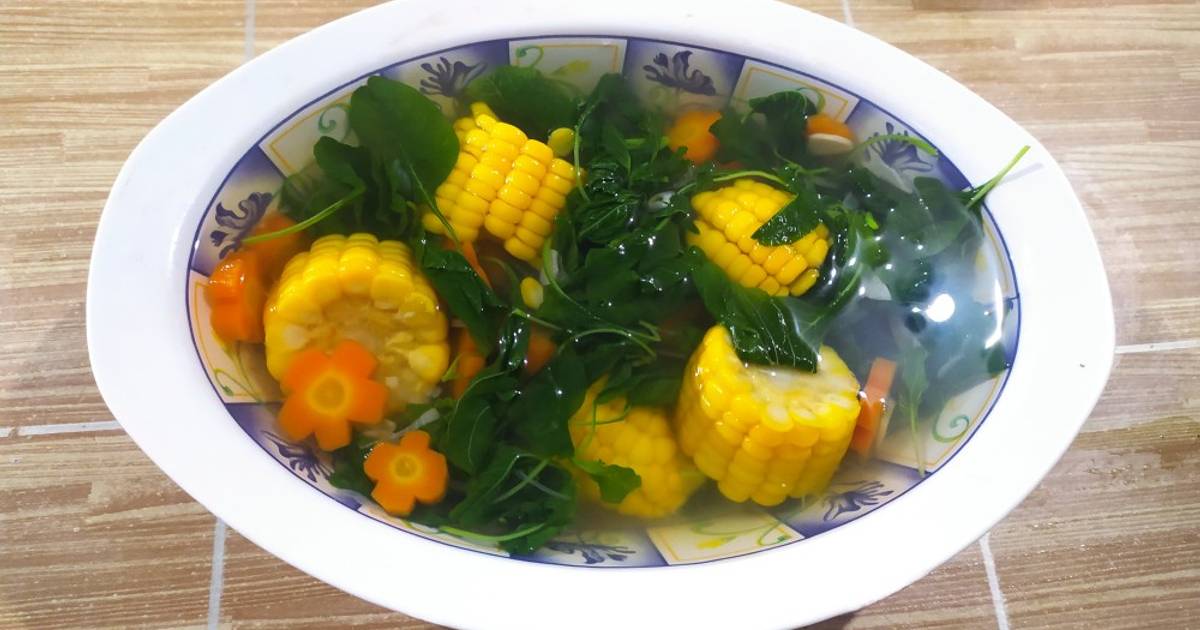 Resep Sayur bening bayam oleh Ria Arbie - Cookpad