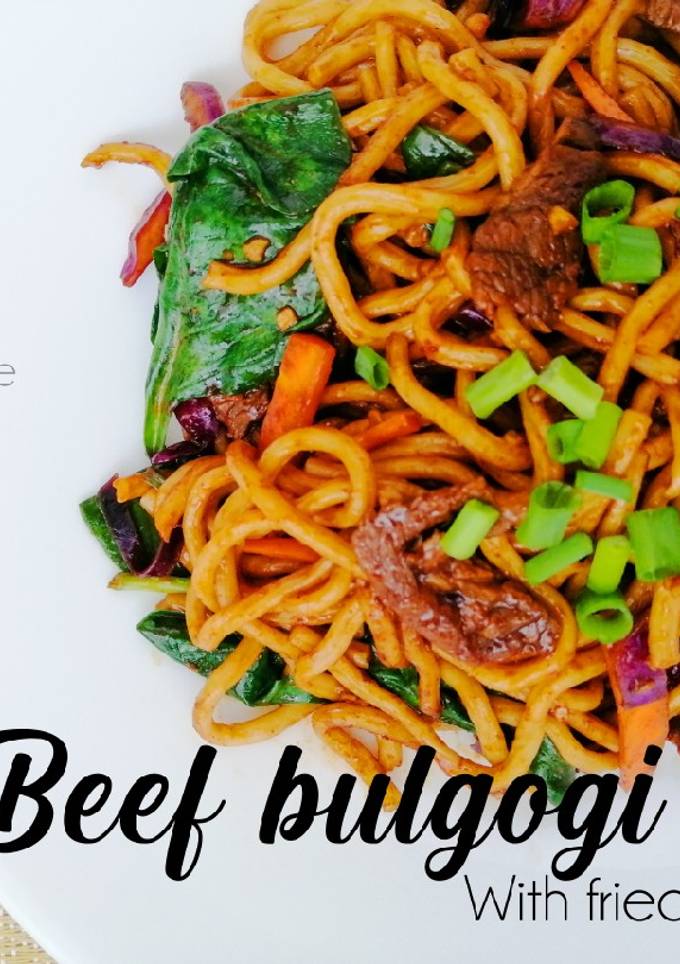 Resipi Mee goreng beef bulgogi oleh imel_recipe - Cookpad