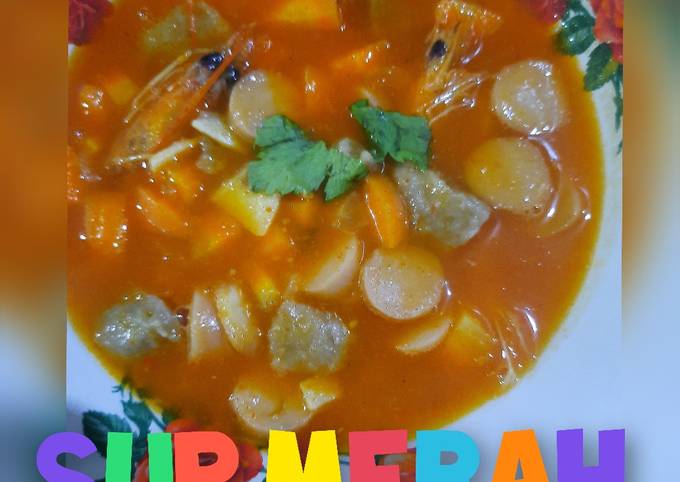 Resep Sup Merah by Dhew oleh 𝓓𝓮𝔀𝓲 𝓐𝓻𝓲𝓯𝓲𝓪𝓷𝓽𝓲 - Cookpad