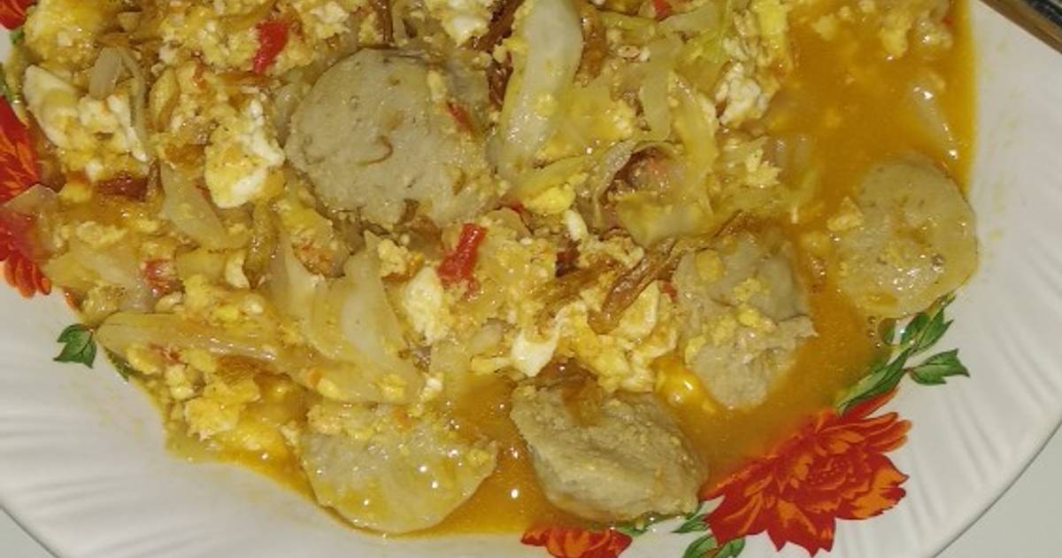 Resep Seblak kol baso telor oleh Eem - Cookpad