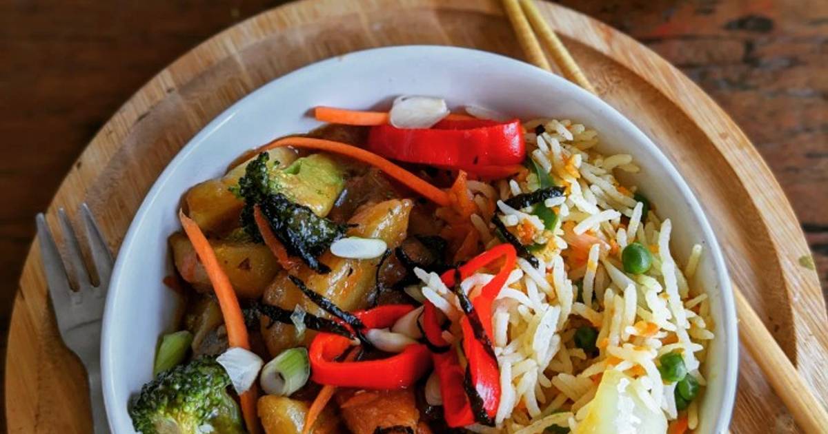 Veg Fried Rice Recipe by Kavita Ns - Cookpad