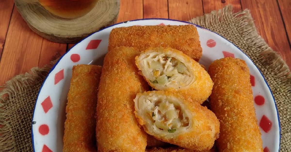 Resep Risol raguot ayam sayur oleh olive bunda qonita - Cookpad