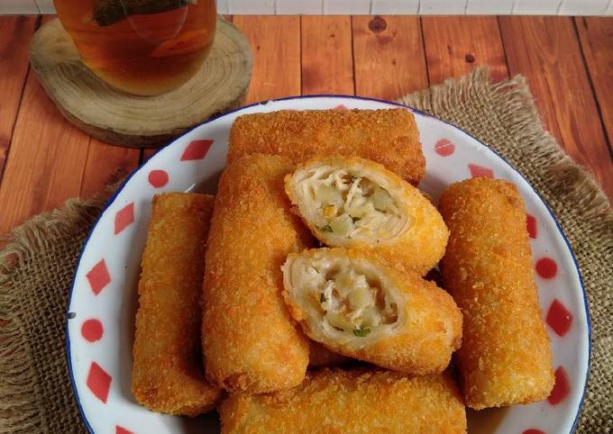 Resep Risol raguot ayam sayur oleh olive bunda qonita - Cookpad