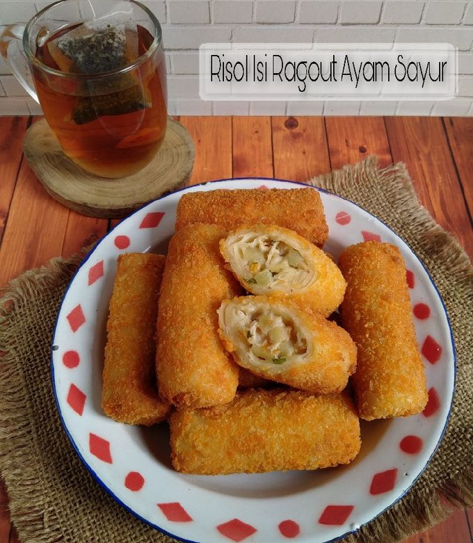 Resep Risoles Ragu Resep Risoles Ragout Sayur Segitiga Oleh Ge Adhian