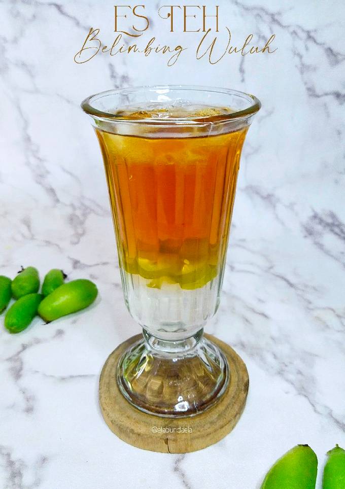 Resep Es Teh Belimbing Wuluh oleh Bunda Ela - Cookpad
