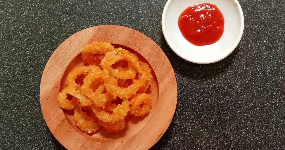 Resep Onion Ring Ala Cafe oleh Maryanie - Cookpad