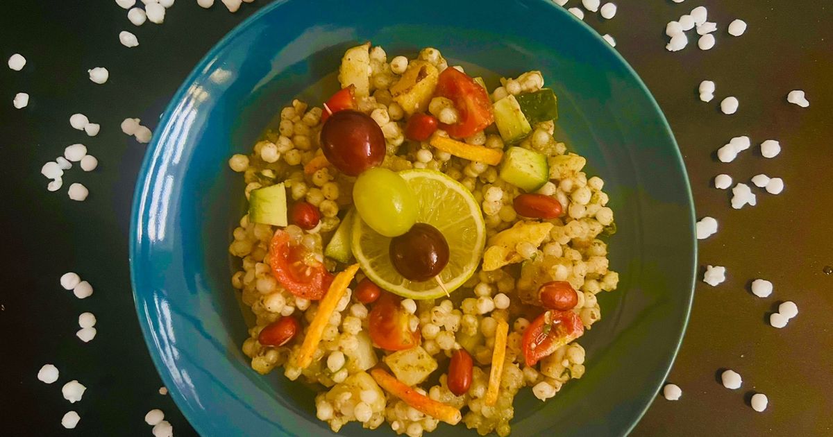 Twist Of Tapioca (Sabudana Khichdi)~Wow Fasting Bhel ️ Recipe by Anoli ...